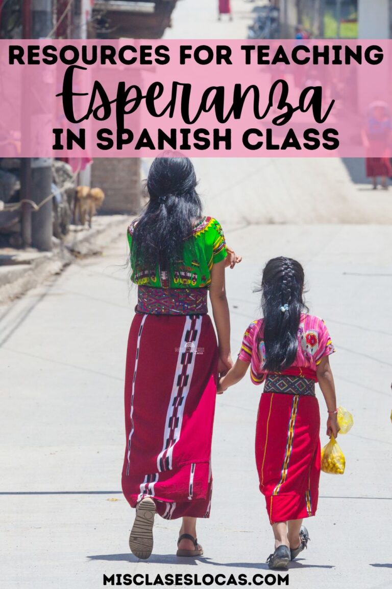 Teaching the novel Esperanza - Mis Clases Locas
