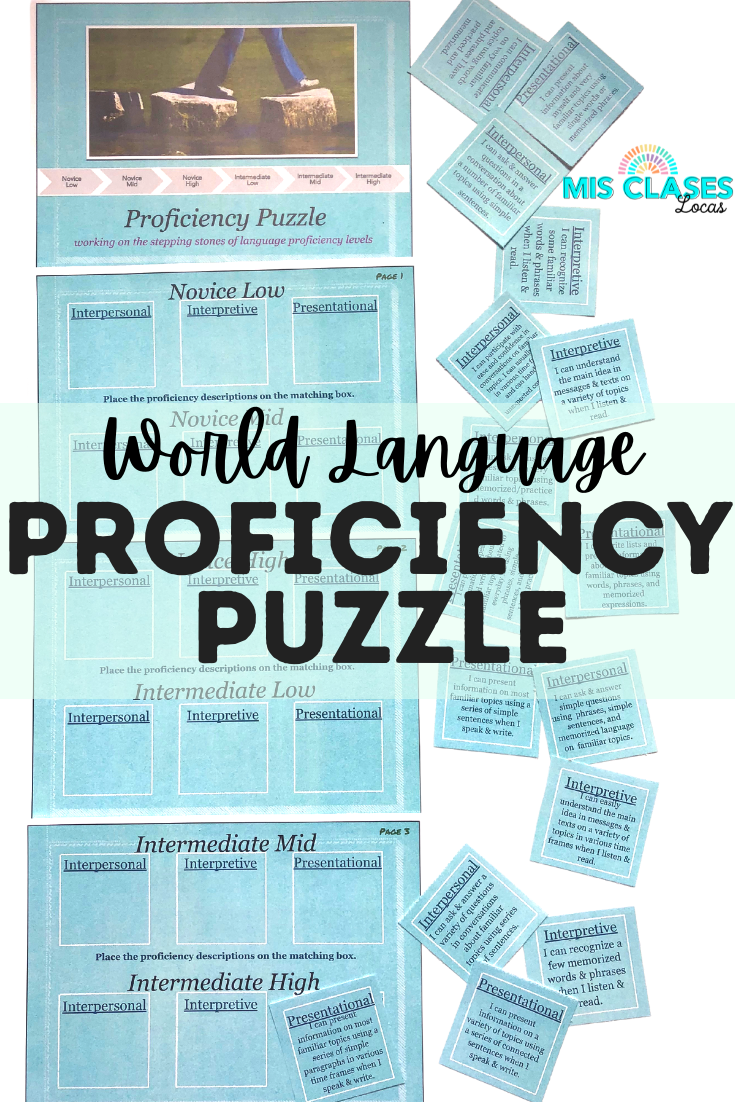 Proficiency Puzzle - Mis Clases Locas