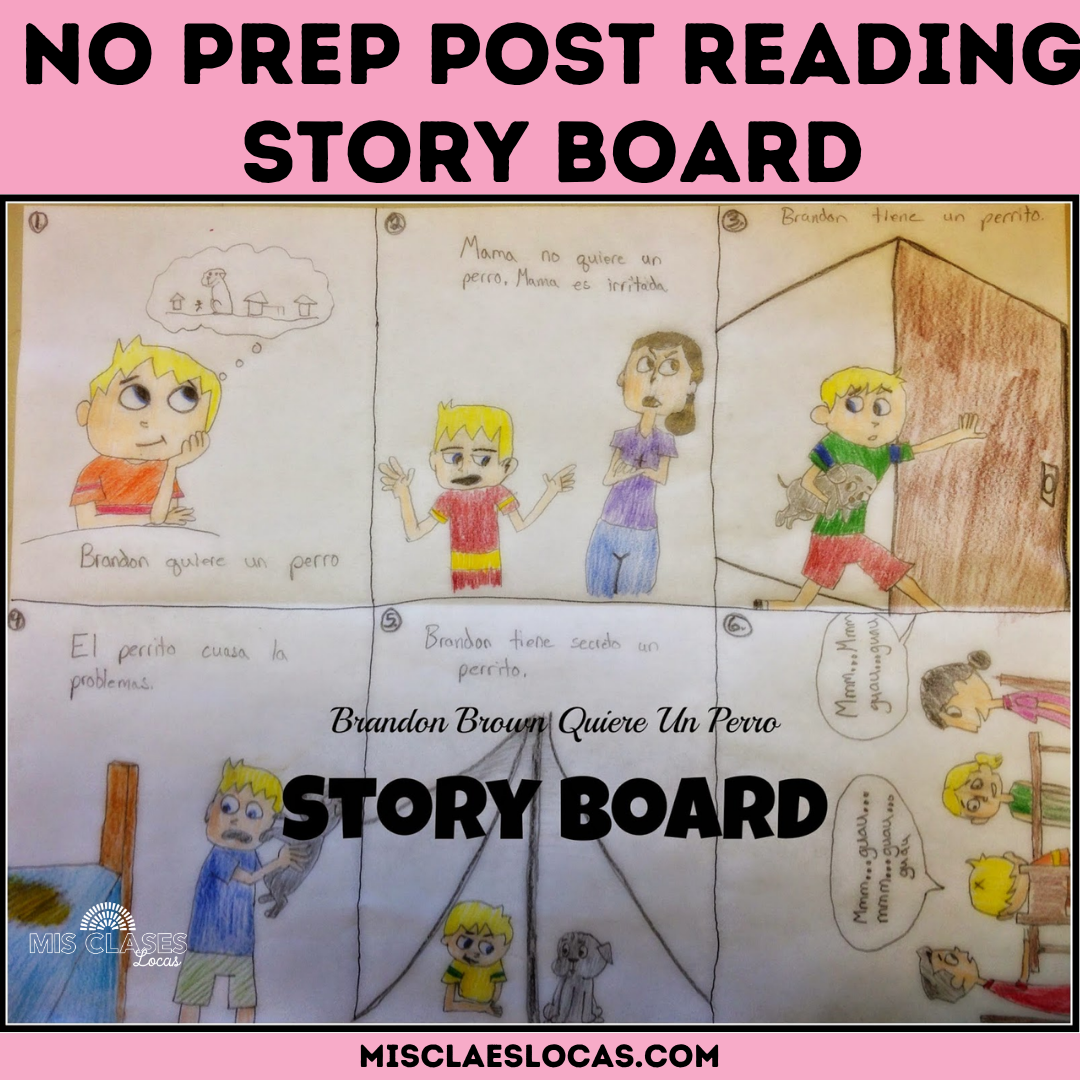 No Prep Post Reading Activities for any class - Mis Clases Locas