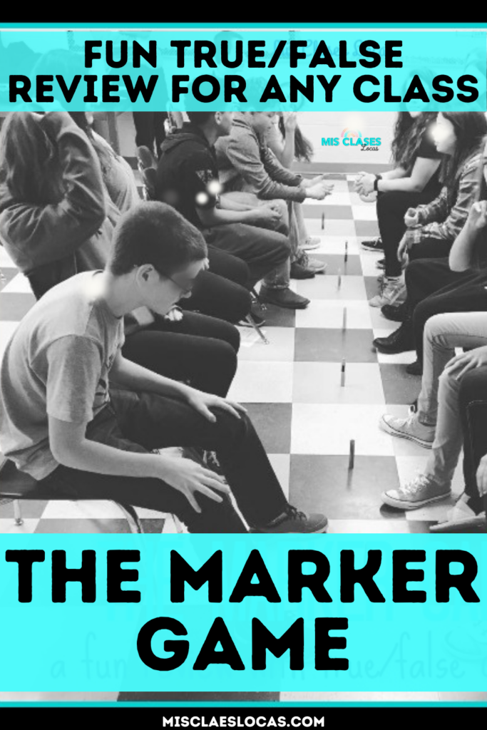 The Marker Game - Mis Clases Locas