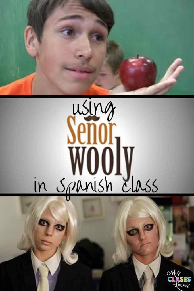 Sr. Wooly in Spanish Class - Mis Clases Locas