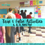 Activities for Spanish Class Novels - Mis Clases Locas