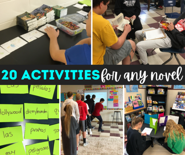 Activities for Spanish Class Novels - Mis Clases Locas