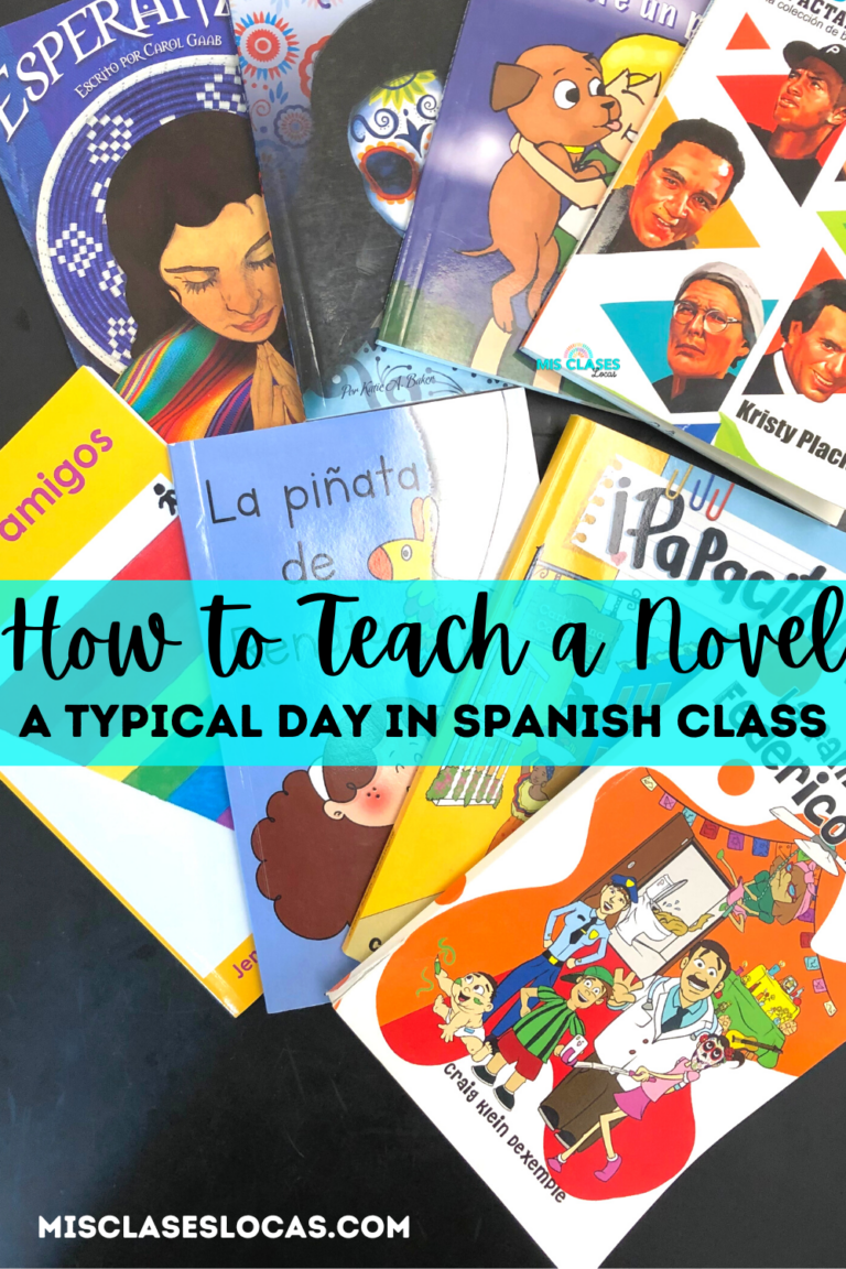 How to teach a novel - typical day - Mis Clases Locas