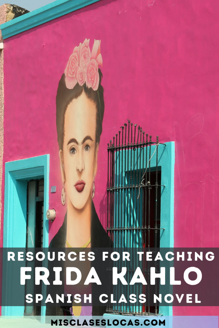 Frida Kahlo in Spanish class - Mis Clases Locas