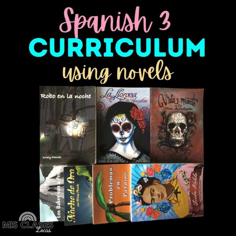 Mis Clases Locas Curriculum for Spanish 1-4 - Mis Clases Locas