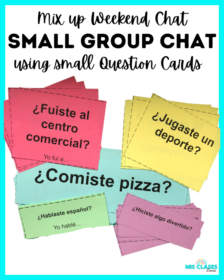 Weekend Chat 10 Ways to Mix Up Weekend Talk - Mis Clases Locas