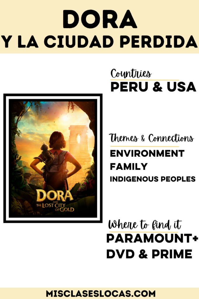 Dora Movie in Spanish Class - Mis Clases Locas