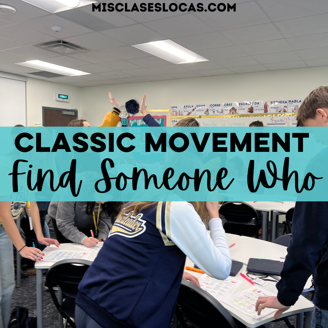 Find Someone Who Interpersonal Speaking - Mis Clases Locas