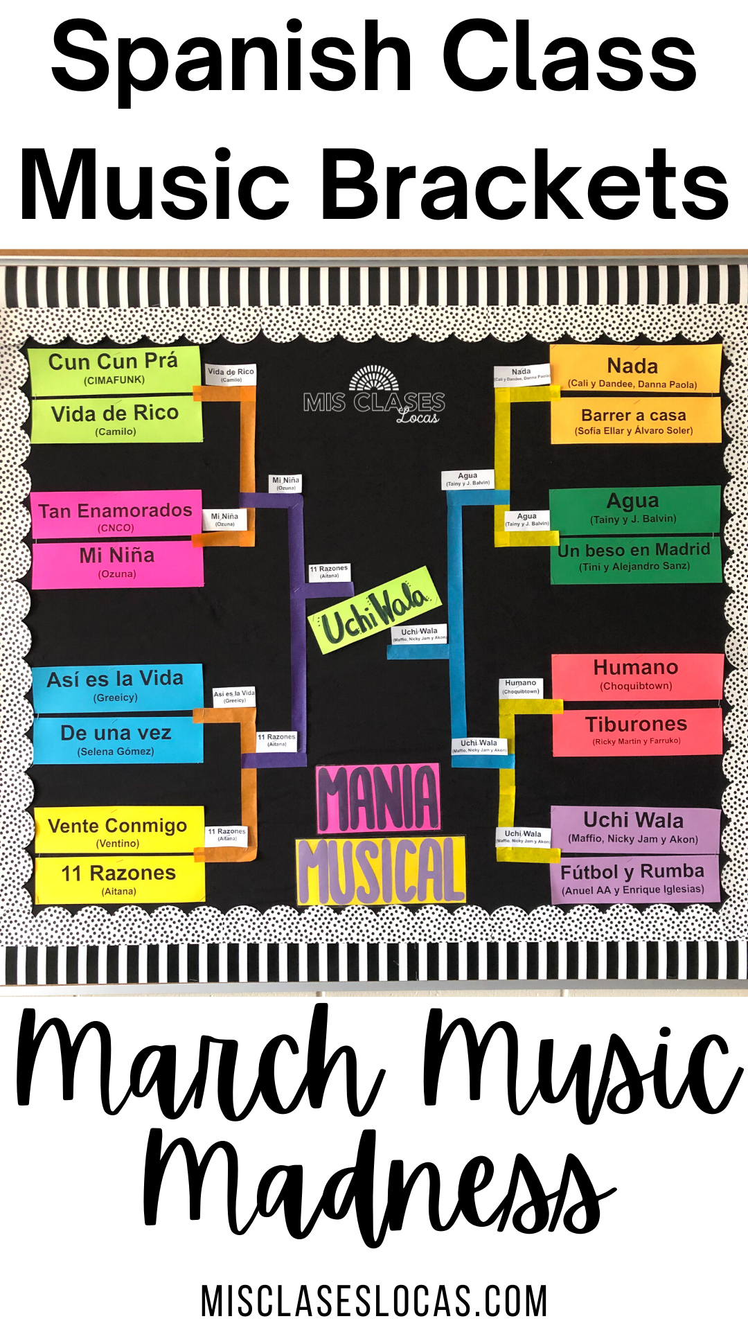 mania musical - March Music Madness - Mis Clases Locas