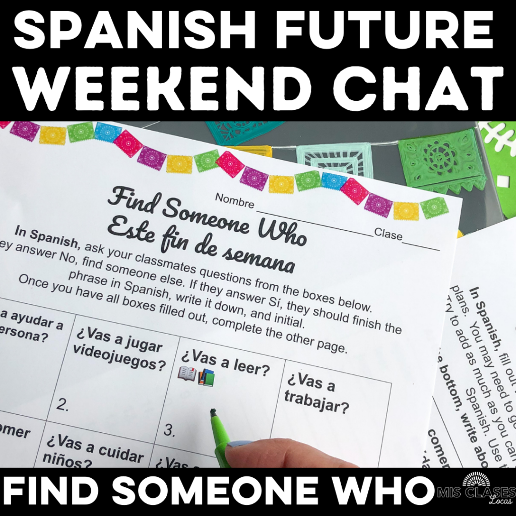 Teaching Future Tense in Spanish class - Mis Clases Locas