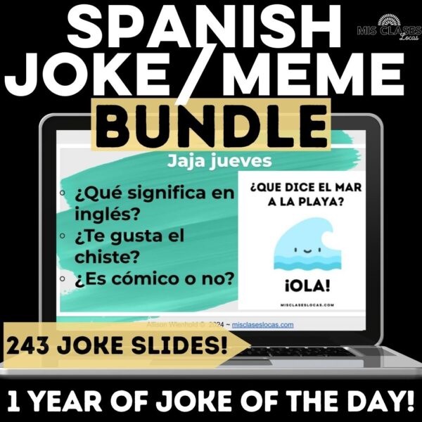 Best Spanish Jokes for Spanish Jaja jueves - Mis Clases Locas