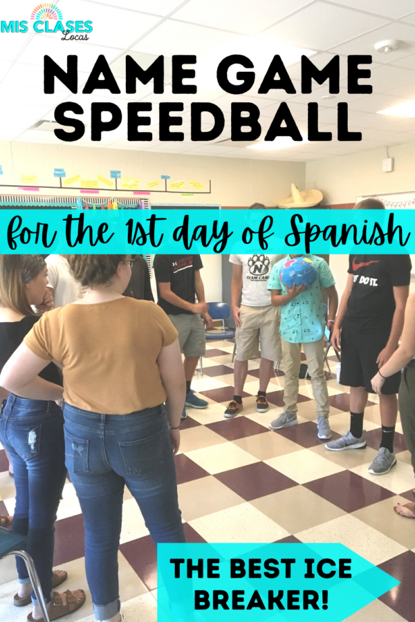 Name Game Speedball Slides Freebie - Mis Clases Locas