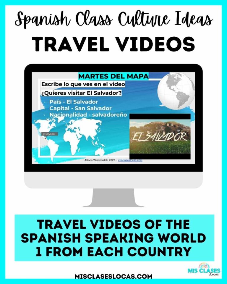 Spanish Culture Incorporate More in Class - Mis Clases Locas