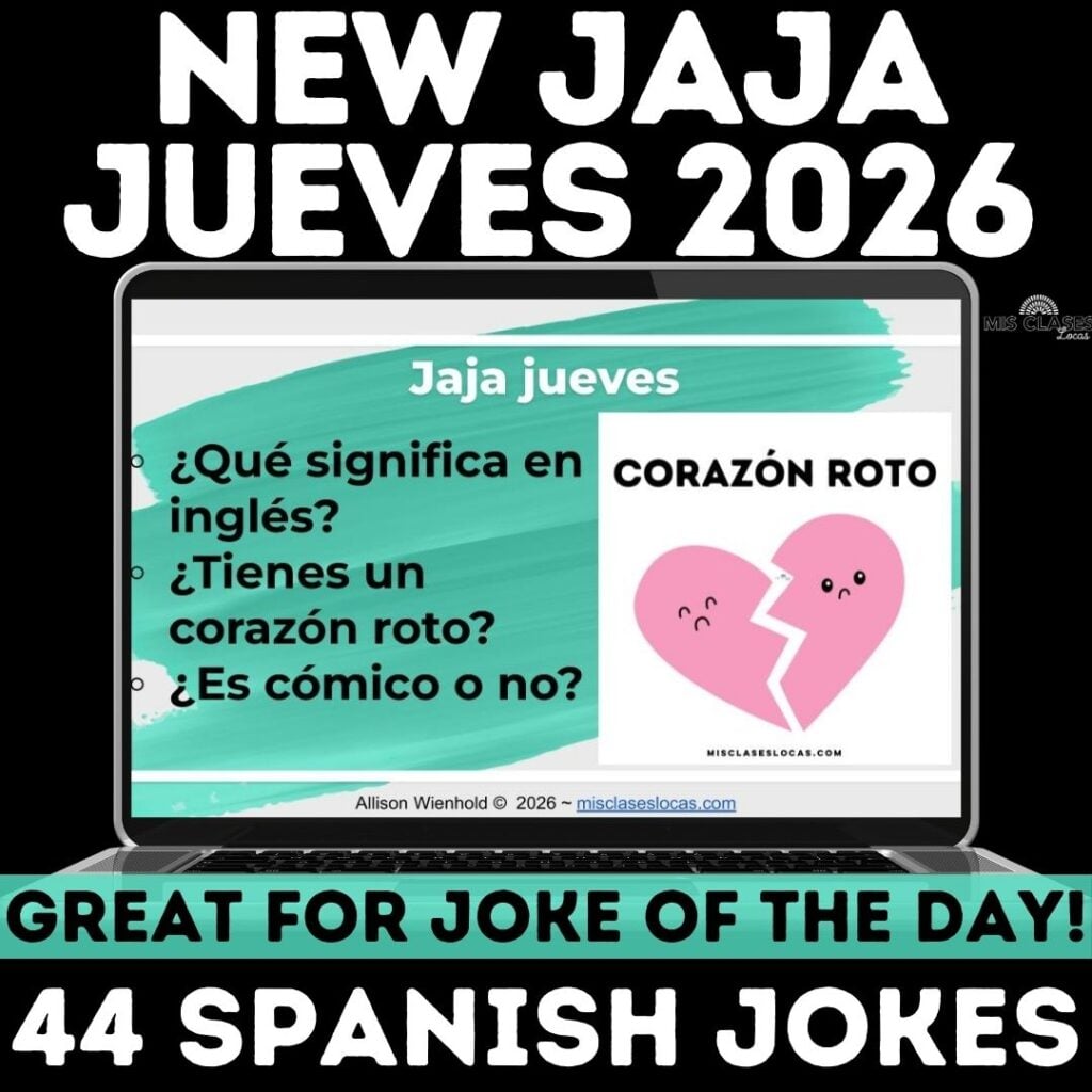 April Fool's Day in Spanish Class - Mis Clases Locas