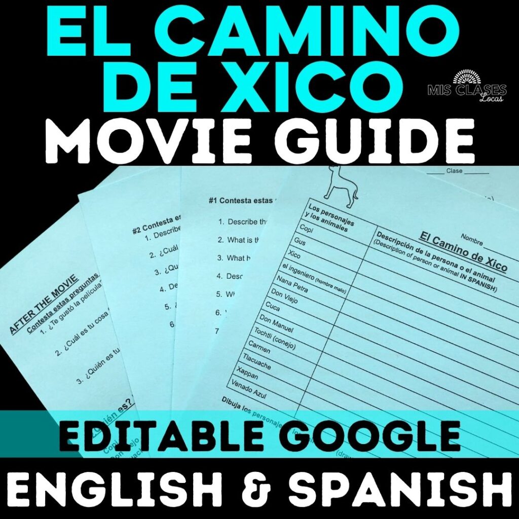 Spanish movie guide El camino de Xico - Mis Clases Locas
