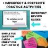 Essential Spanish 2, 3 Curriculum Preterite & Imperfect - Mis Clases Locas