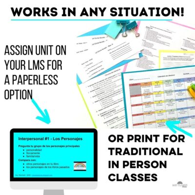 Literature Circles Spanish Lit Circles - Mis Clases Locas