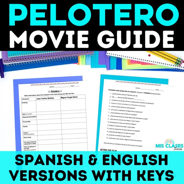Encanto Movie Guide Worksheet - Mis Clases Locas