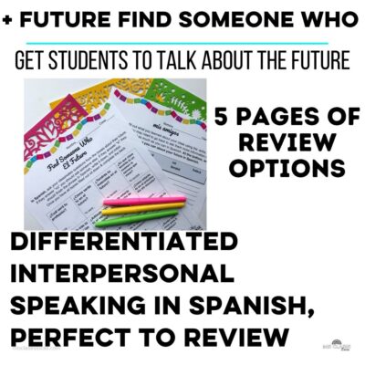 Spanish Future Tense BUNDLE - Mis Clases Locas