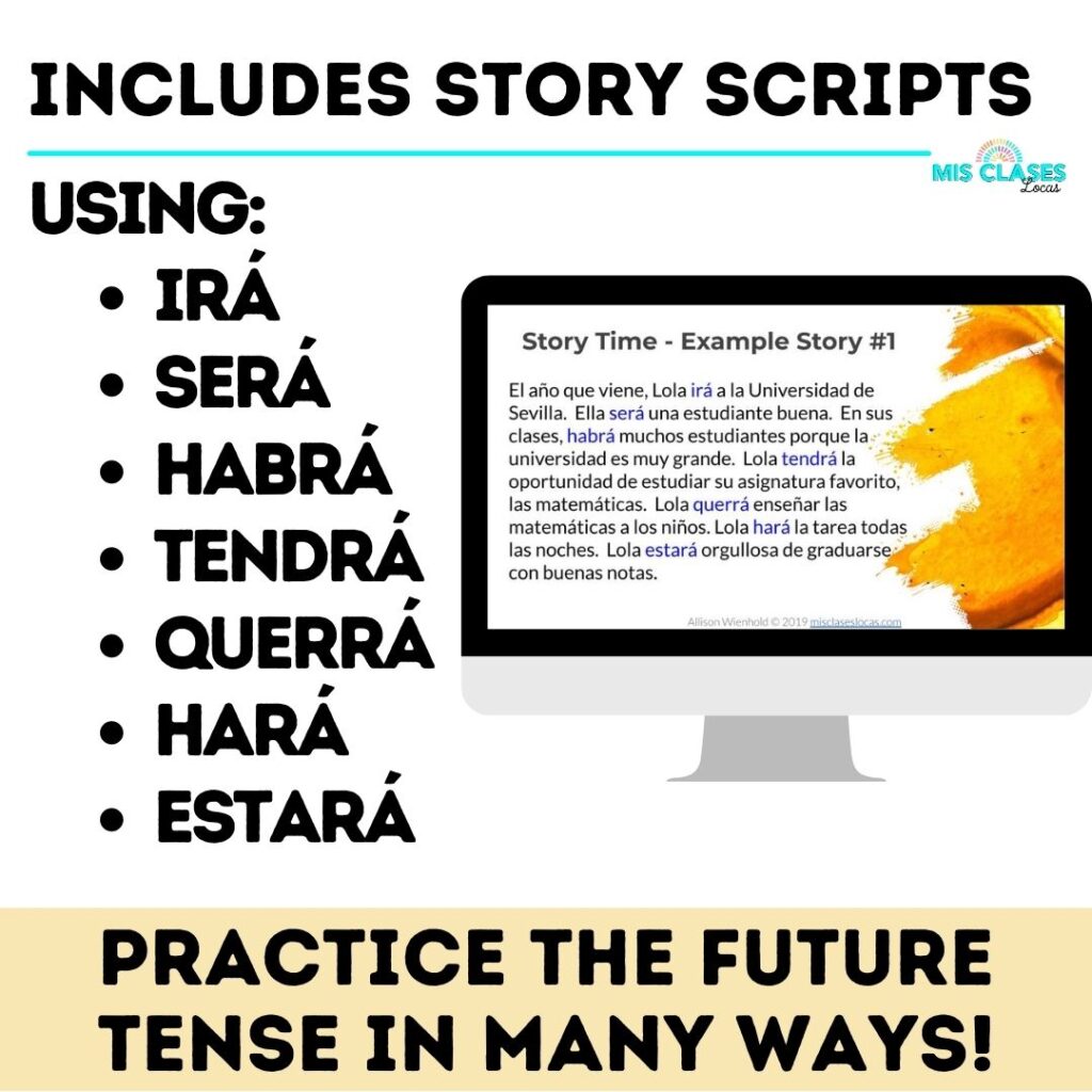 Spanish Future Tense BUNDLE - Mis Clases Locas
