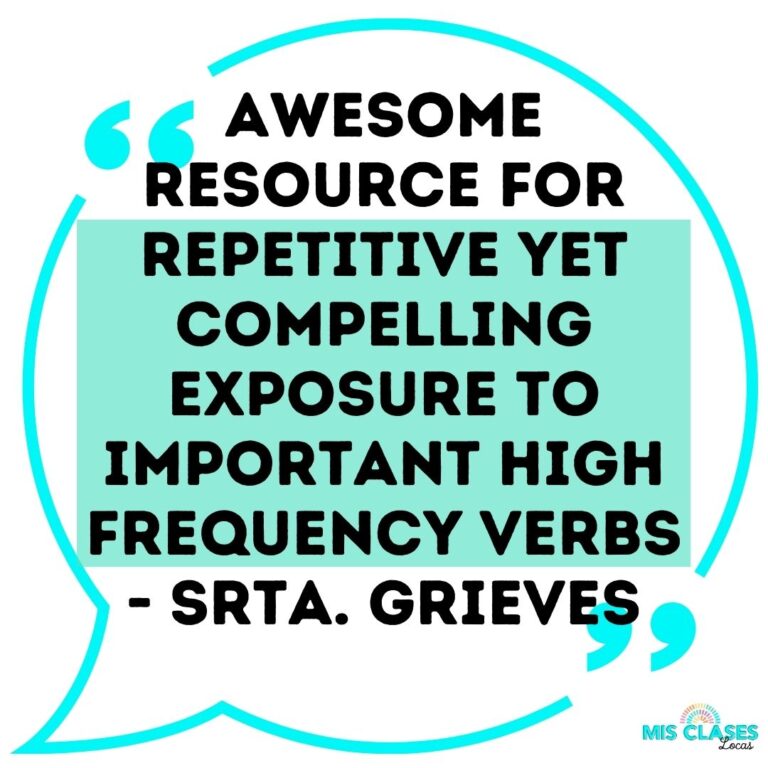 Spanish Preterite Tense Super 7 Unit - Mis Clases Locas