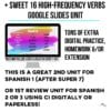 Sweet 16 Spanish Present Bundle - Mis Clases Locas