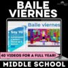 Middle School baile viernes - Mis Clases Locas
