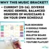 2026 Spanish Music Bracket mania musical - Mis Clases Locas