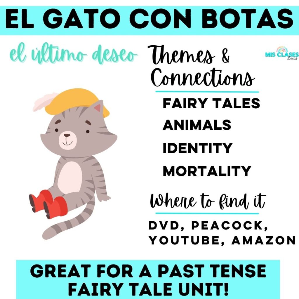 Puss in Boots The Last Wish Movie Worksheet - Mis Clases Locas