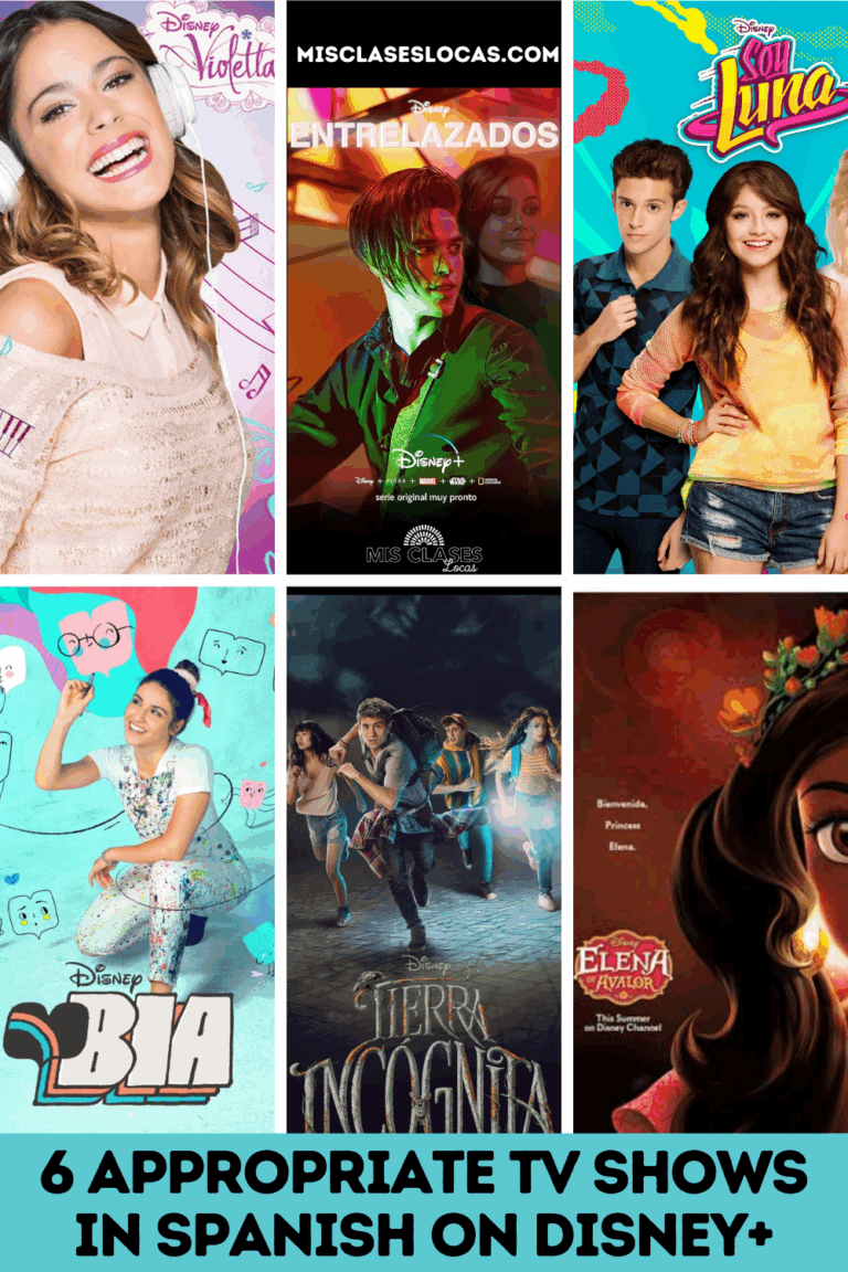Top Spanish TV Series on Disney+ for Class - Mis Clases Locas
