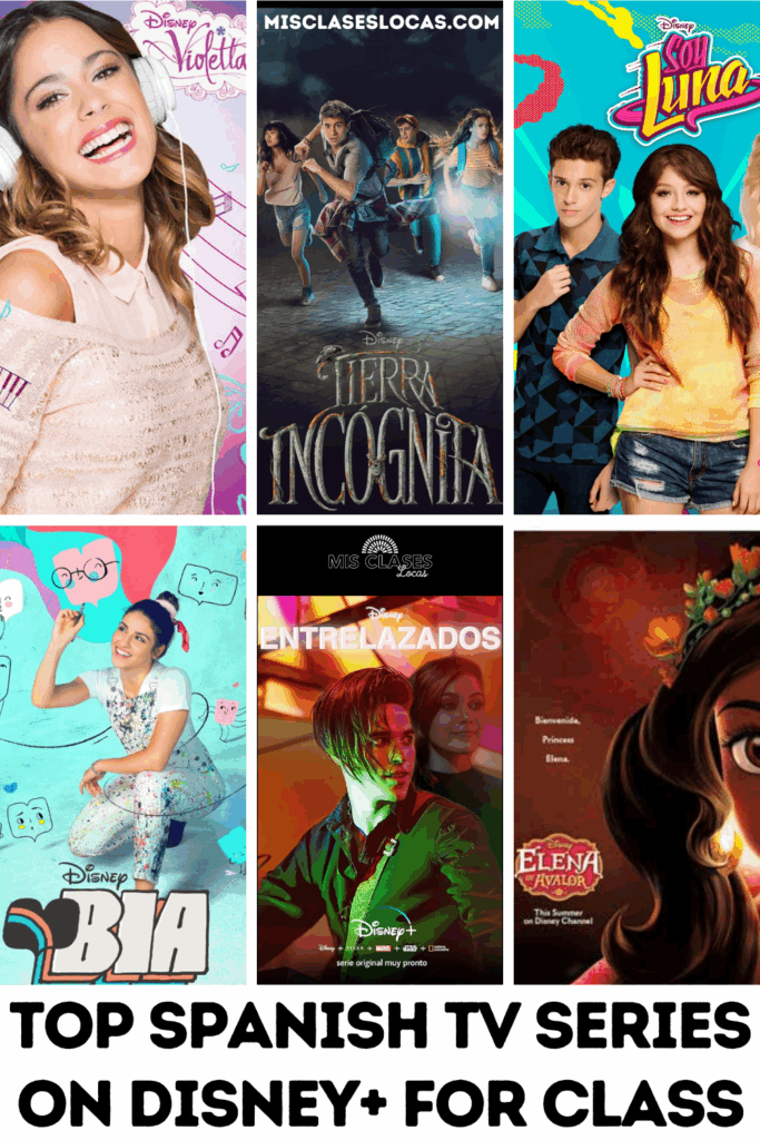 Top Spanish TV Series on Disney+ for Class - Mis Clases Locas