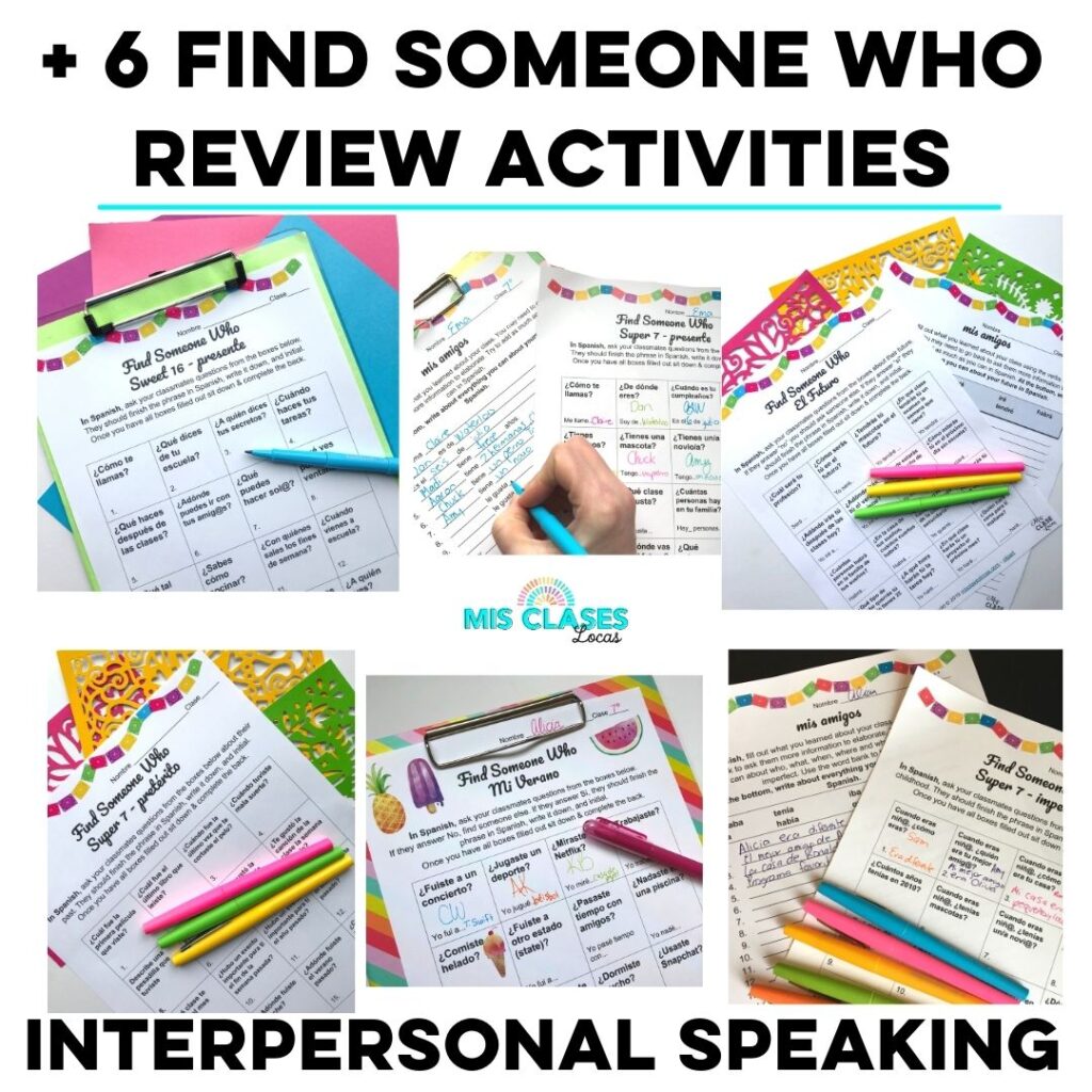Spanish Back to School 1st Weeks of Spanish - Mis Clases Locas