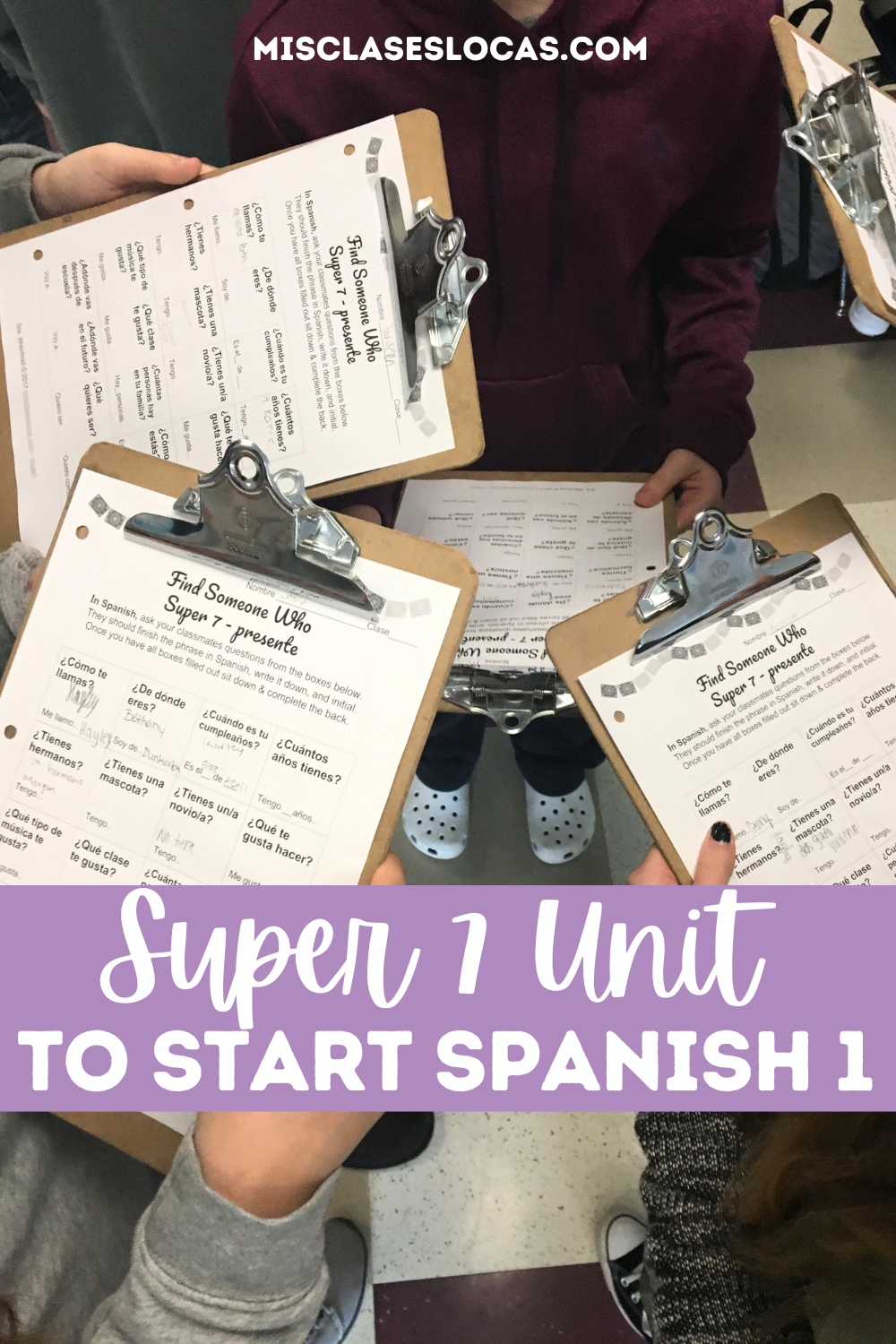 High-Frequency Verb Unit to Start Spanish 1 - Mis Clases Locas