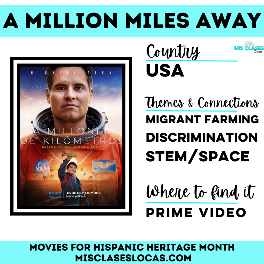 Hispanic Heritage Month Movies in Spanish - Mis Clases Locas