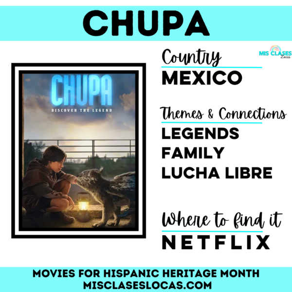 Hispanic Heritage Month Movies in Spanish - Mis Clases Locas