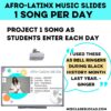 Afro-Latino Music in Spanish Class - Mis Clases Locas