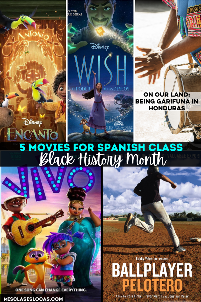 Black History Month Movies in Spanish - Mis Clases Locas