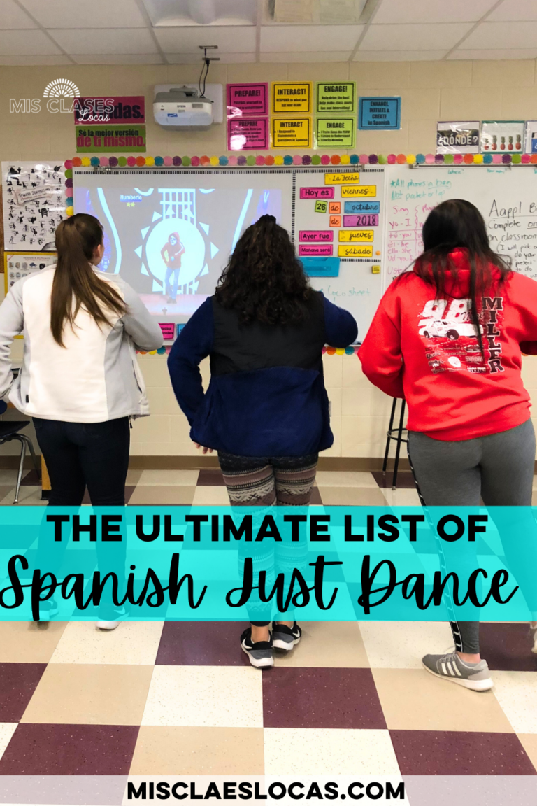 Just Dance in Spanish Class - Mis Clases Locas