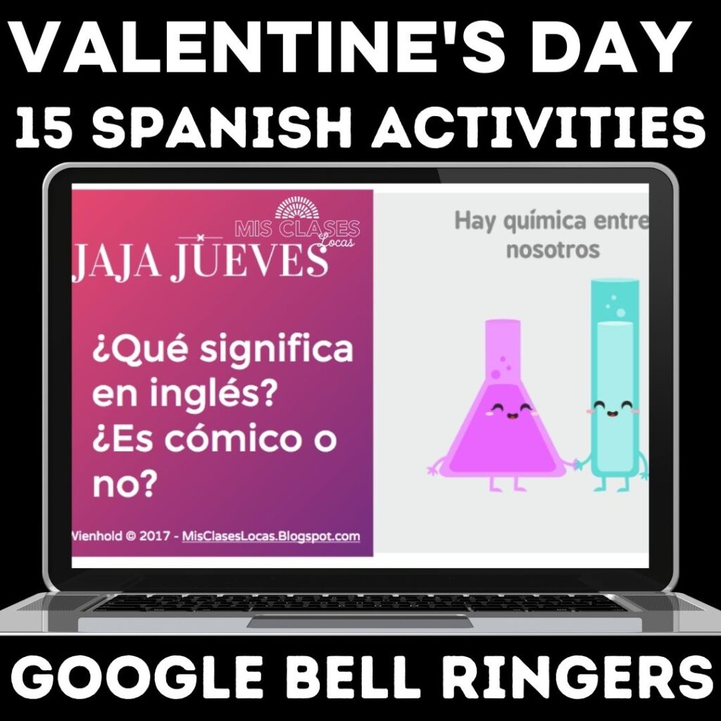 Spanish Just Dance Valentine's Day - Mis Clases Locas