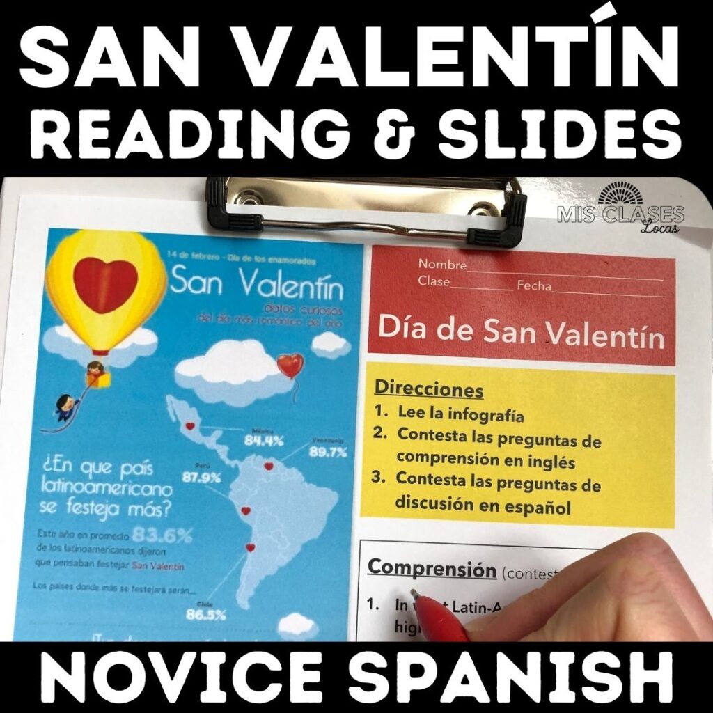 Valentine's Day in Spanish Class 2025 - Mis Clases Locas
