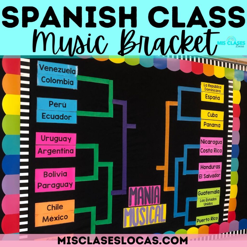 Spanish Class Music Ideas - Mis Clases Locas