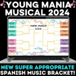 NEW Spanish March Music Bracket 2025 YOUNG mania musical - Mis Clases Locas
