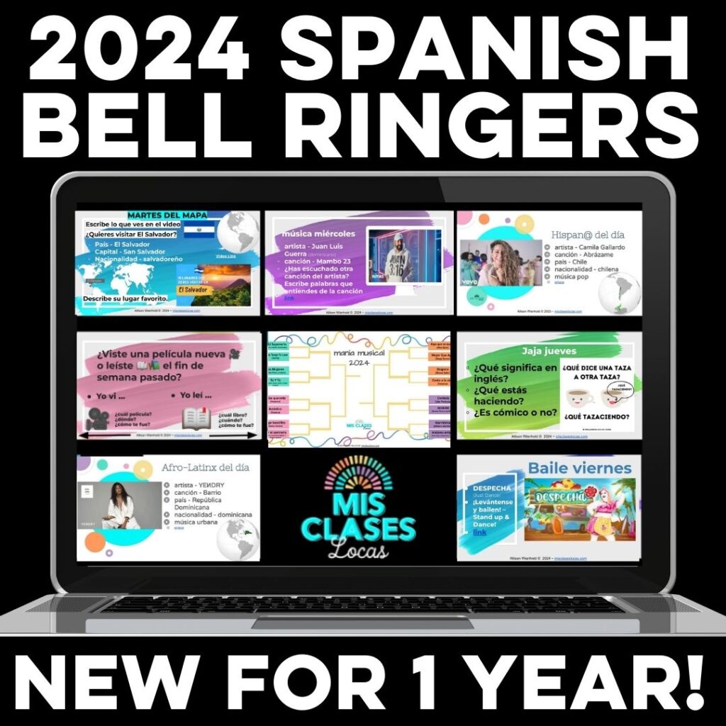 Spanish Class Routines - Mis Clases Locas
