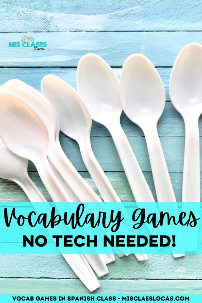 Engaging Vocabulary Games in Spanish - Mis Clases Locas