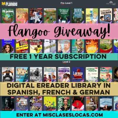 Flangoo Spanish Reading Practice - Mis Clases Locas