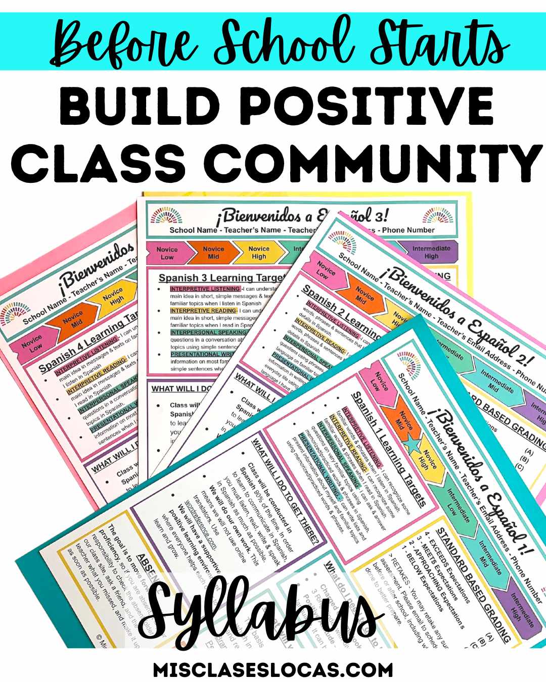 Positive Spanish Class Community - Mis Clases Locas