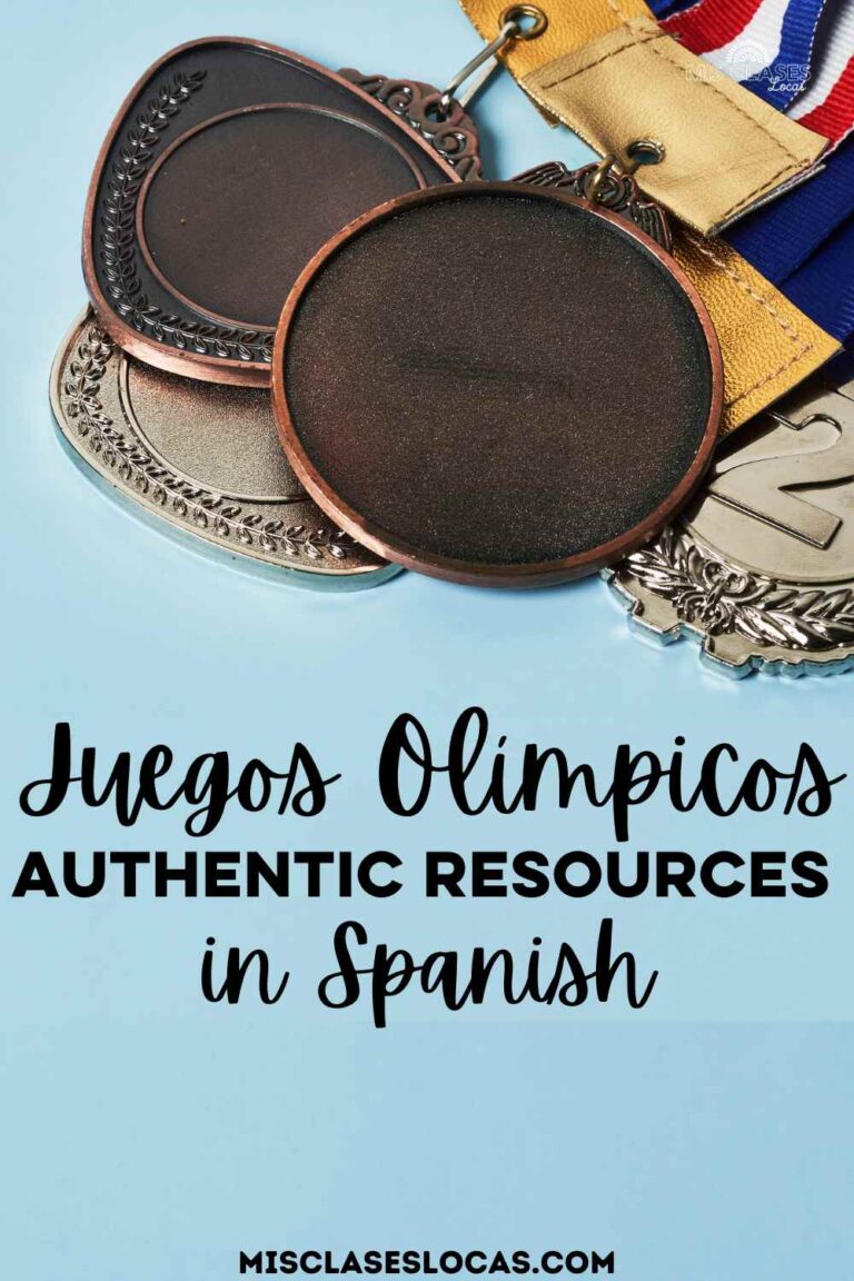 Juegos Olímpicos 2024 in Spanish Class - Mis Clases Locas