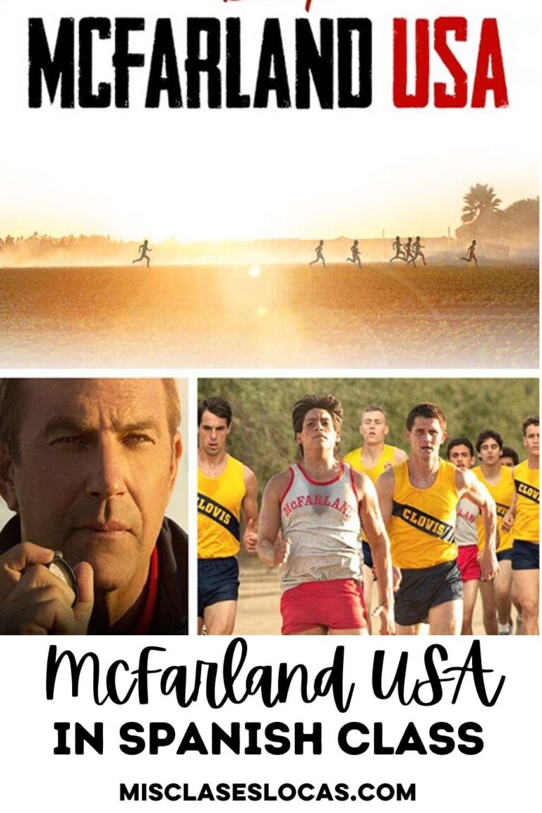 McFarland USA in Spanish class - Mis Clases Locas