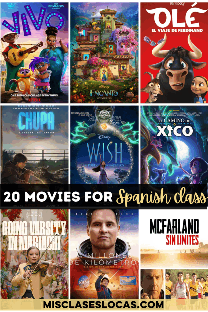 20 Appropriate Movies for Spanish Class 2025 - Mis Clases Locas